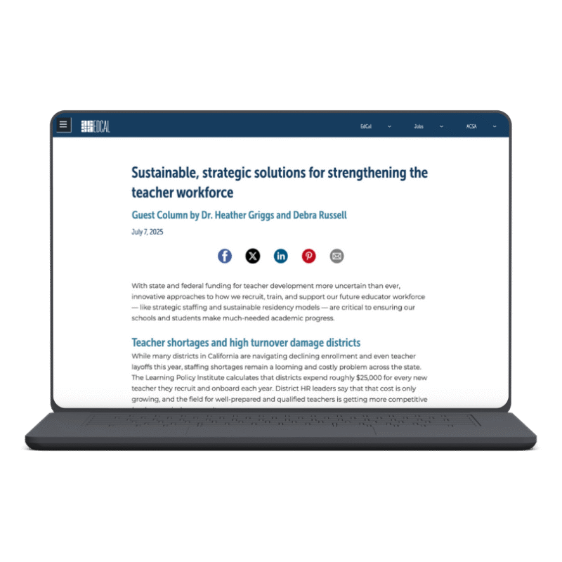 Sustainable, strategic solutions for strengthening the teacher ...
